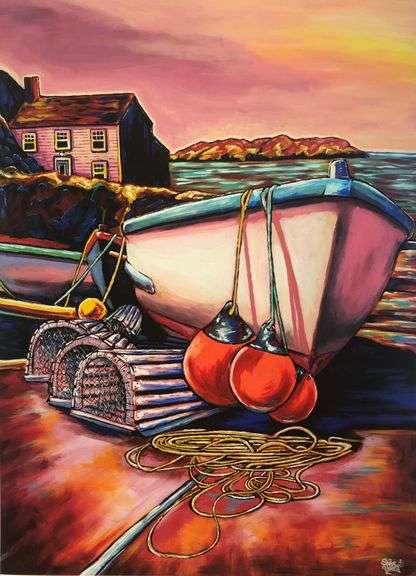 Sailor Danny Art - Print (Unframed) - Bartlett Auctions Inc.