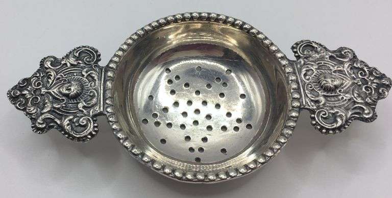 1930s Vintage Detailed Figural Loose Leaf Tea Strainer ANT LEAD NS ...