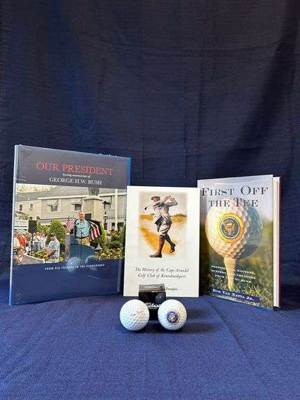 Golf & President George H.W. Bush - Bartlett Auctions Inc.