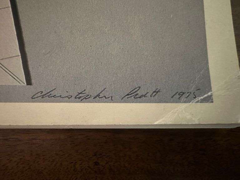Signed copy Christopher Pratt 1975 - Bartlett Auctions Inc.