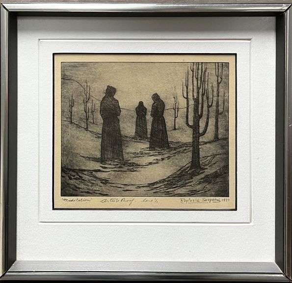 'Meditation' by Reginald Shepherd RCA (1924-2002) - Bartlett Auctions Inc.