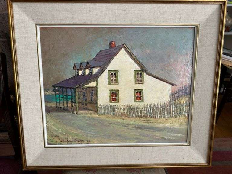 Helen Parsons Shepherd RCA (1923-2008) ’House in St. Philips ...