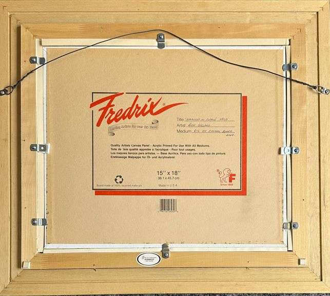 'Harvest in Codroy NFLD' by Ben Gillard - Bartlett Auctions Inc.