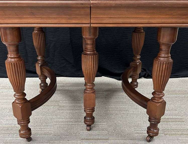 Antique Five-Leg Table - Bartlett Auctions Inc.