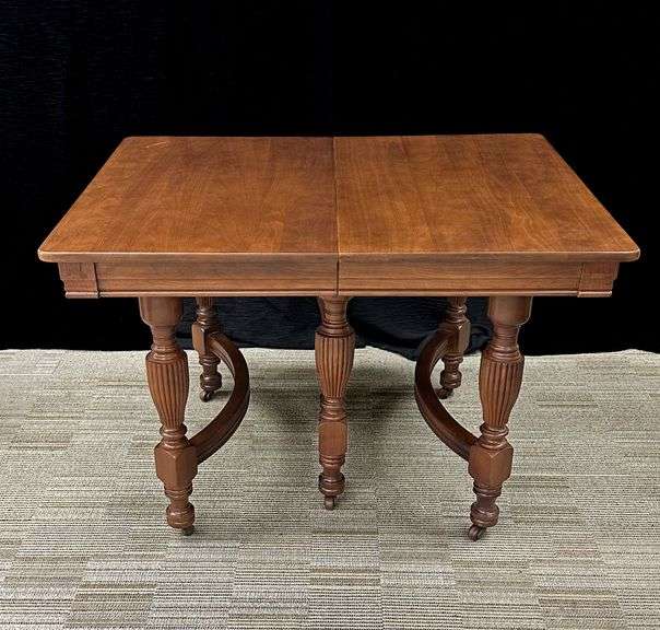 Antique Five-Leg Table - Bartlett Auctions Inc.
