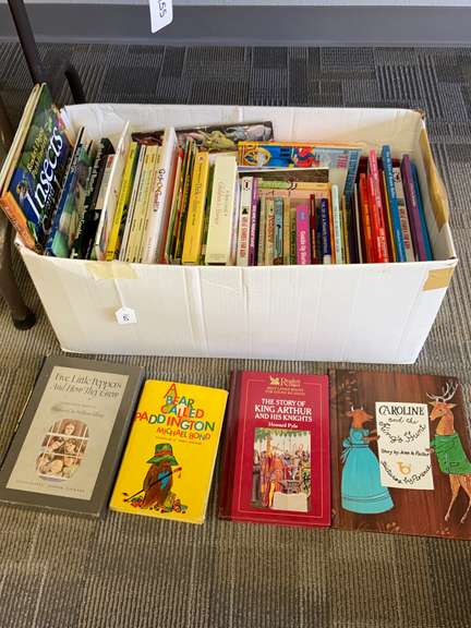Box of children’s books - Bartkus Auctioneers