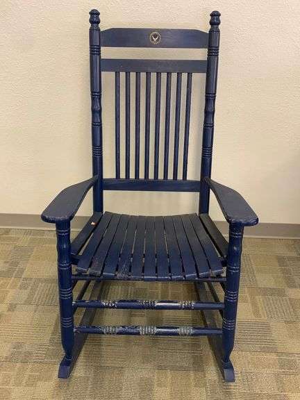 US Air Force Rocking Chair by Cracker Barrel - Bartkus Auctioneers
