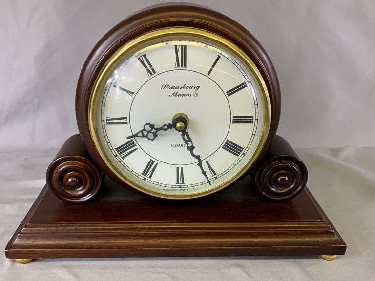 Strausbourg Manor Clock - Bartkus Auctioneers