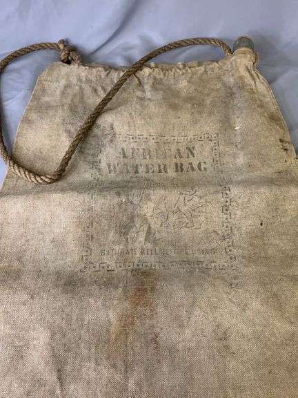 Vintage African Water Bag - Bartkus Auctioneers