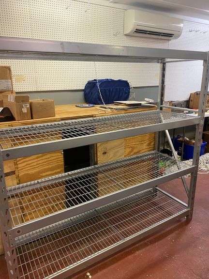 Metal Storage Rack - Bartkus Auctioneers