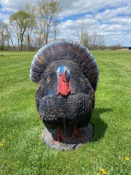 26x32x24" 2 Piece 3D Foam Delta McKenzie Strutter Turkey Tom Turkey ...