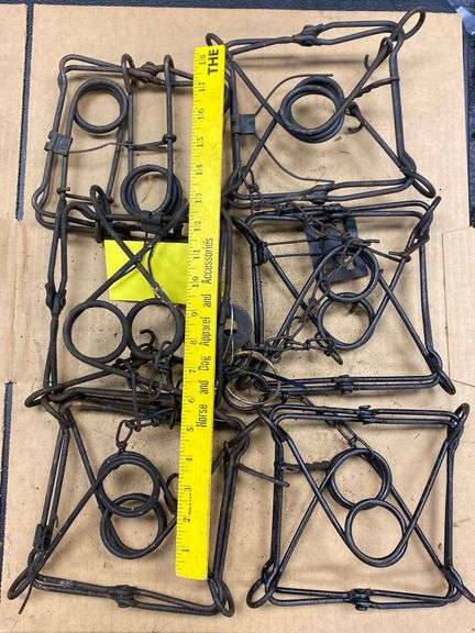 Lot of 6 - 160 Conibear DOUBLE Spring Traps Animal Foot - Bartkus ...