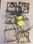 Lot of 6 - 110 Conibear Single Spring Traps Animal Foot - Bartkus ...