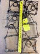 Lot of 6 - 110 Conibear Single Spring Traps Animal Foot - Bartkus ...