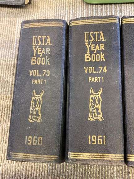 USTA Trotting Association Race World Records Year Books LOT - Bartkus ...