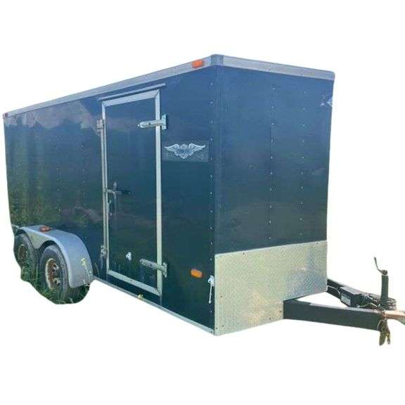American Hauler Utility Box Trailer - Bartkus Auctioneers