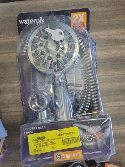 4 Water Pick Shower Heads (Damaged) - Web Online Auctions