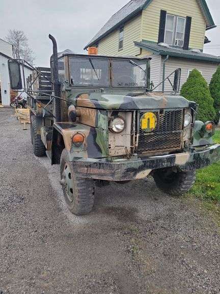 1979 Military M35A2 Deuce and a Half Truck Titled in 2000 Runs - Web ...