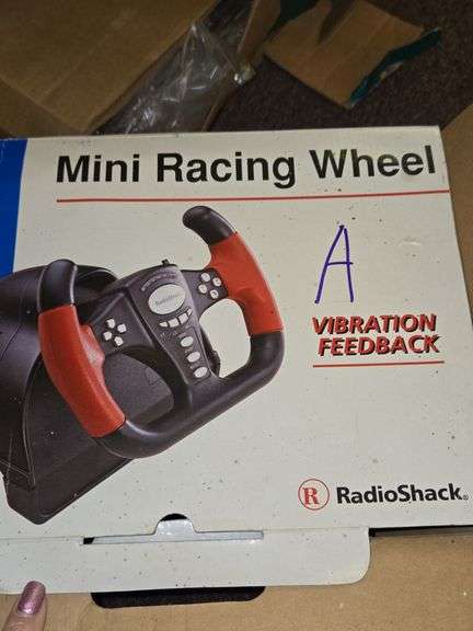 Radio Shack Mini Racing Wheel - Web Online Auctions