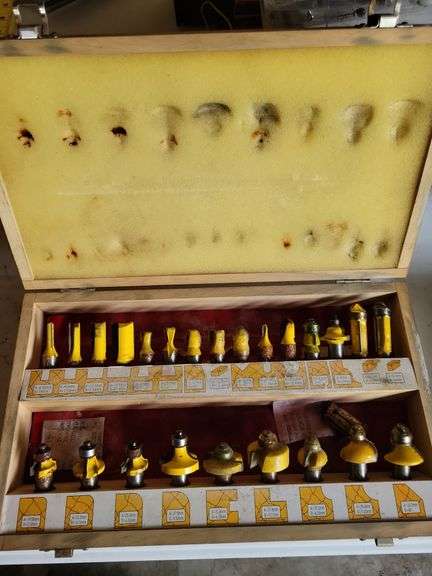 Set Carb-Tech and Warrior Forstner Bits - Web Online Auctions