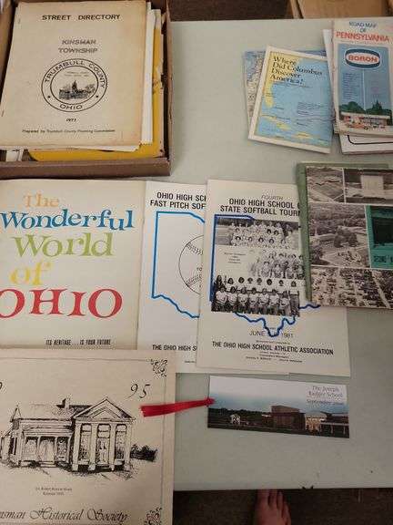 Vintage Maps, Programs, Kinsman Books - Web Online Auctions