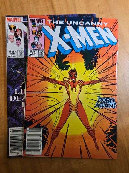 Marvel X-Men The Uncanny, 1985, Oct- Dec, First Appearance of Phoenix ...