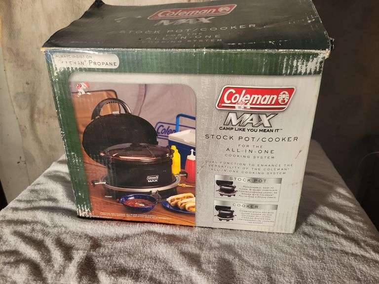 Coleman Stock Pot / Cooker - Web Online Auctions