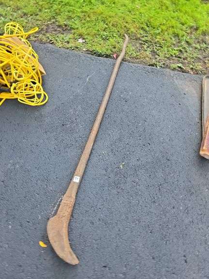 Antique Warren Railroad Spike Puller Pry Bar Tool - Web Online Auctions