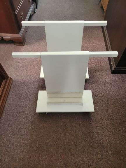 2 Display Racks w/ Casters - Web Online Auctions