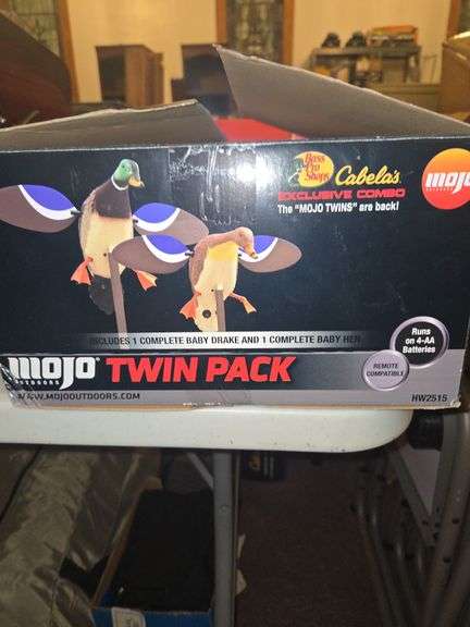 Mojo Twin Pack Exclusive Combo Duck Decoys - Web Online Auctions