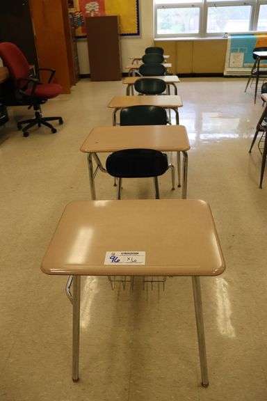 Times 6 - MELSUR students desk - Backes Commercial Auctioneers