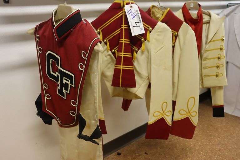 All to go - 4 vintage Cedar Falls High School marching band uniforms ...