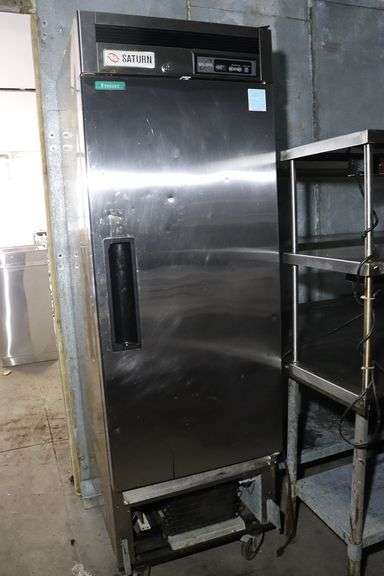 Saturn S23F stainless one door freezer in AS IS condition - not cooling ...