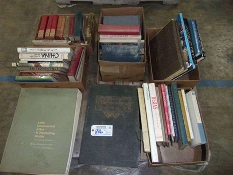 Pallet to go - books - Backes Commercial Auctioneers