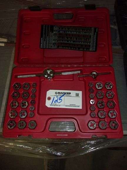 MAC tap and die set - Backes Commercial Auctioneers