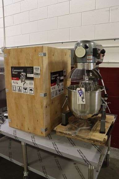 New Avantco 177MX20H counter top 20 quart mixer with stainless bowl ...