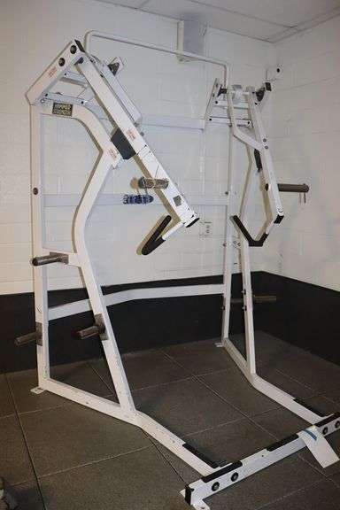 Hammer Strength Ground Base Jammer machine - Backes Commercial Auctioneers