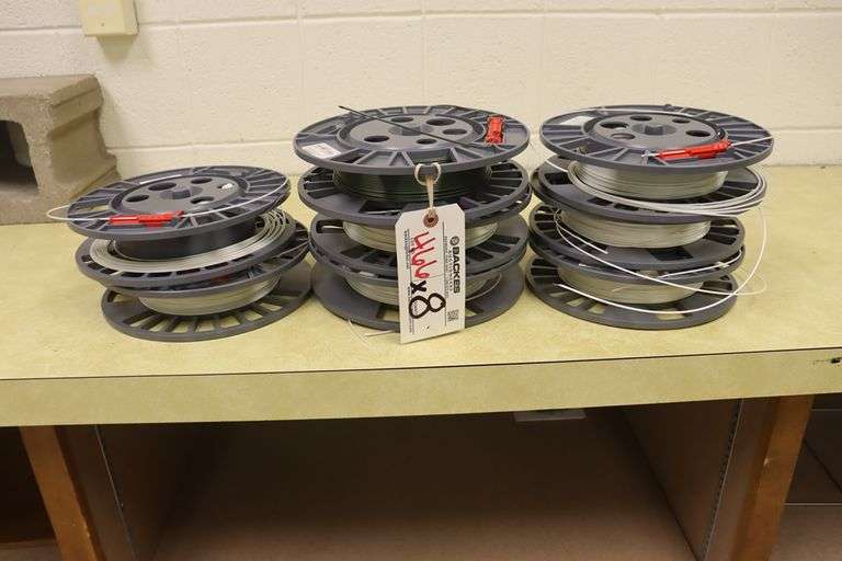 Times 8 - P430XL Stratasys cable rolls - Backes Commercial Auctioneers