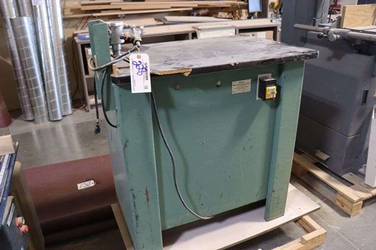 Ritter R-200 single speed pneumatic boring machine on portable cart ...