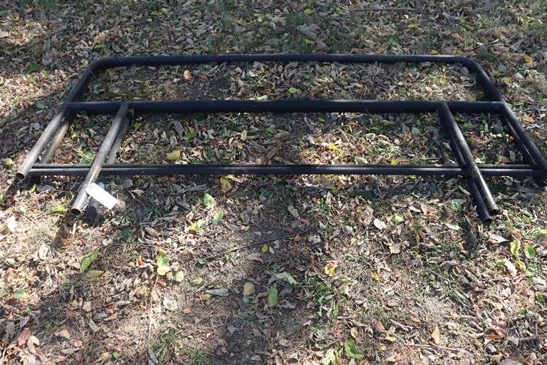 Times 2 - 42" Tall x 94" long metal stage railing - no mounting clamps ...