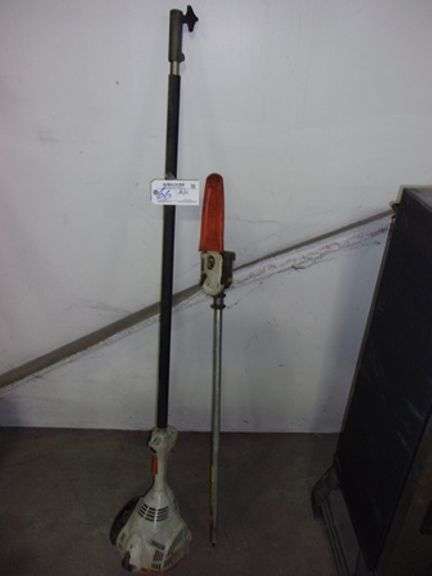 Stihl gas tree saw - Backes Commercial Auctioneers