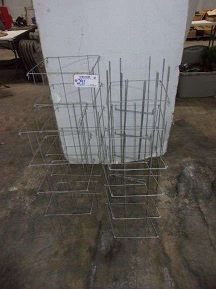 Wire stands - Backes Commercial Auctioneers