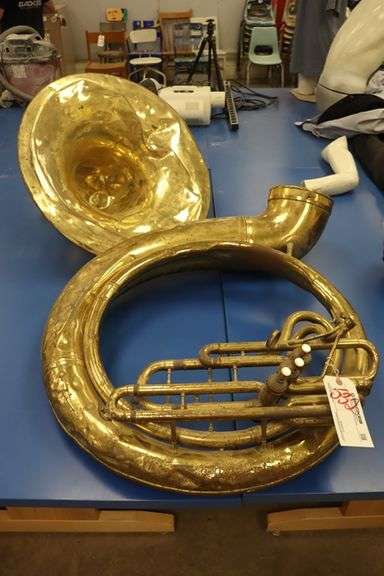 Tuba - AS IS condition - was a display piece - Backes Commercial ...