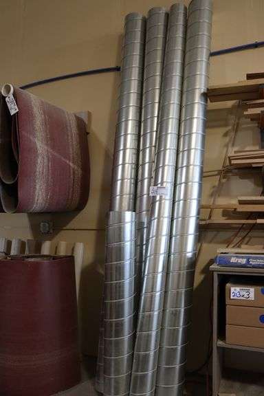 All to go - Assorted sized dust collectors tubes - Backes Commercial ...