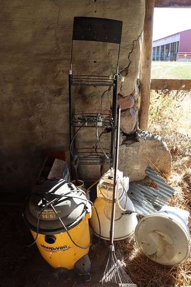 All to go - Lights, shop vac, organizer rack, & more - Backes ...