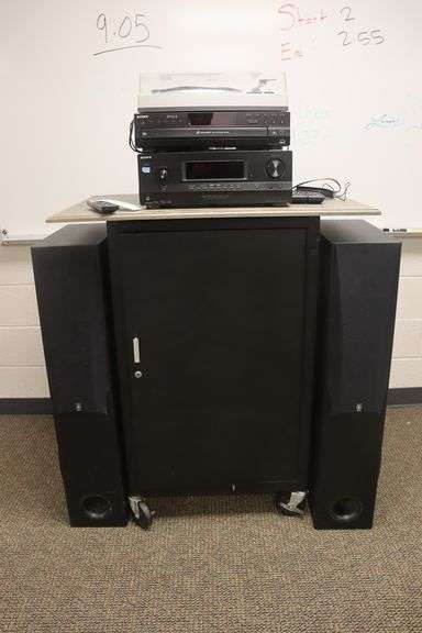 All to go - Sony STR-DH510 audio/video control center, Sony CD system ...