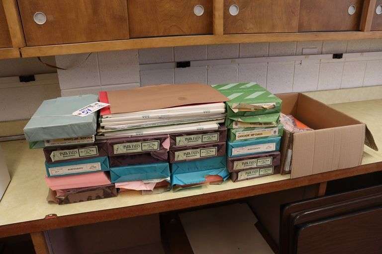 All to go - paper product - Backes Commercial Auctioneers