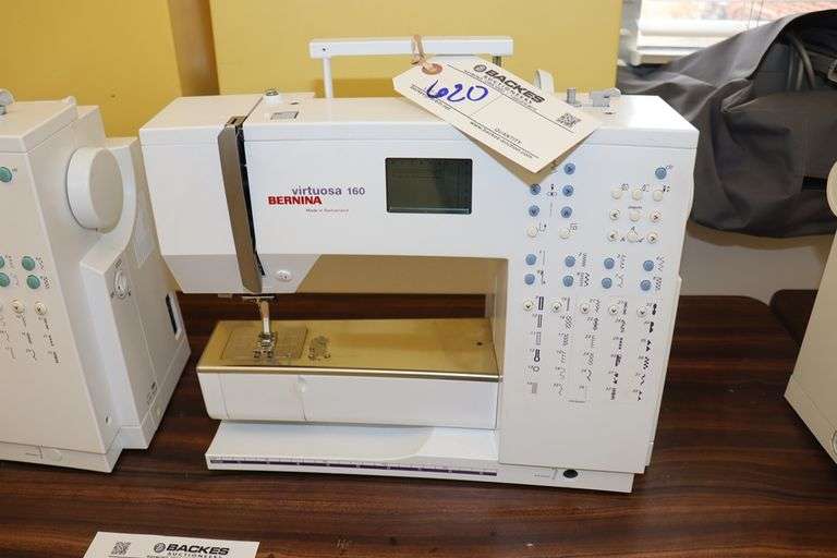 Bernina Virtosa 160 sewing machine with foot control - Backes ...