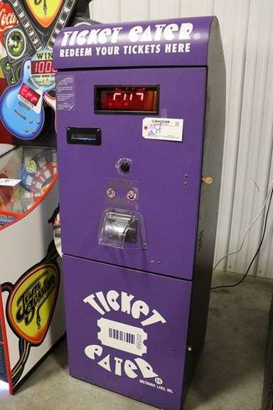 Deltronic Labs TT-2000 ticket eater machine with key - Backes ...