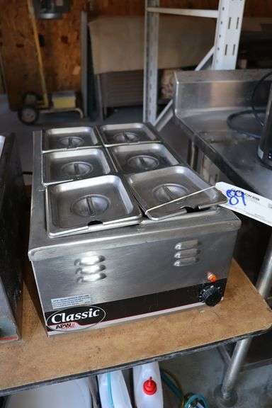 APW Wyott 12" x 20" food warmers with insets - Backes Commercial ...